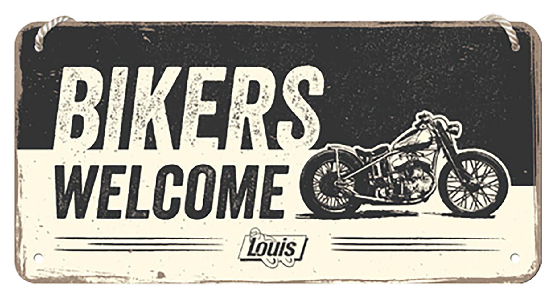 Bikers Welcome hanging sign - Moto Garage Malta