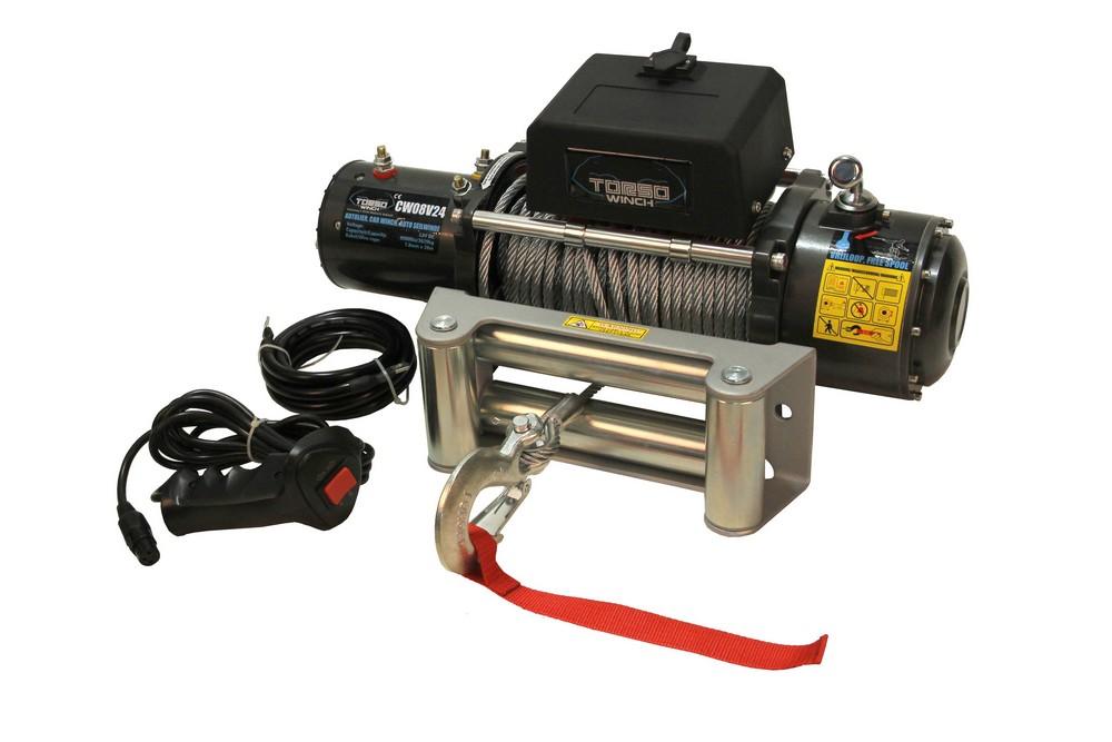 Electric winch 24V 8000lbs - Moto Garage Malta