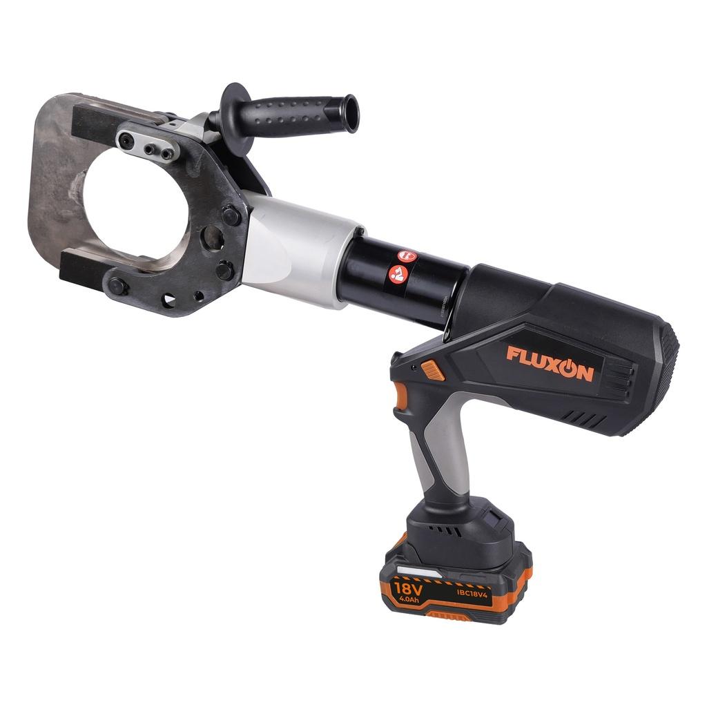 Cable cutter closed SET 2x 4.0Ah battery + charger 105mm 120kN - Moto ...