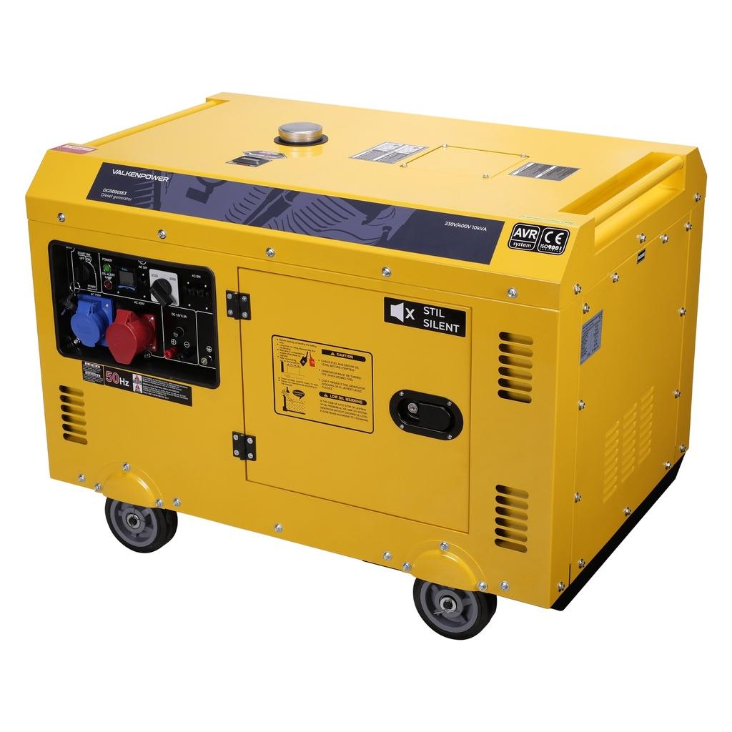 Diesel generator set silent type 230V-400V 10kVA - Moto Garage Malta