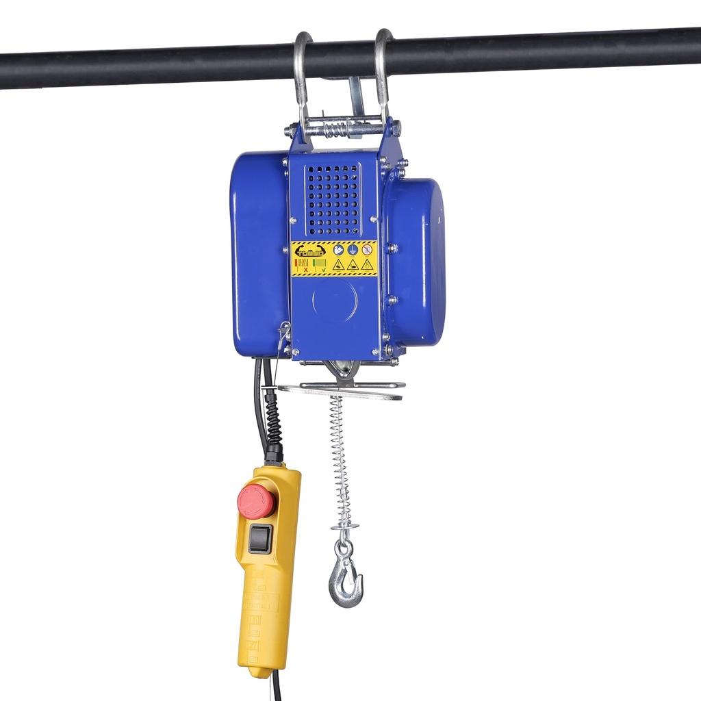 Mobile electric winch with cable remote control 200 kg - Moto Garage Malta
